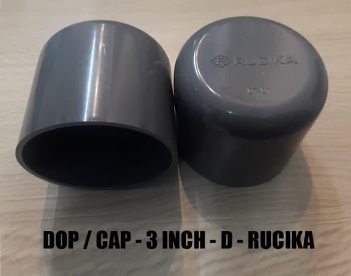 Jual Dop PVC 3" Rucika D / PVC Dop 3" D / Cap PVC 3" / PVC Cap 3" / PVC ...