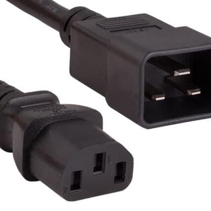 Jual Apc Kabel Power Cord Ups C13 to C20 16A-250v 3x 1.5mm 2,5M Asli ...