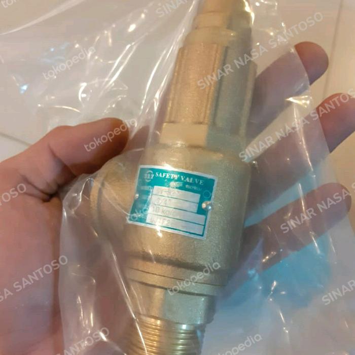 Jual Safety Valve 317 Kuningan 1" inch Safety Valve Brass 10kg 317 ...