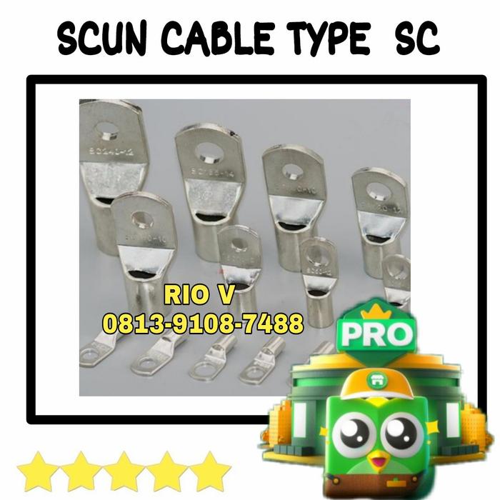 Jual Scun sc70 /skun Sc-70 lubang 8mm 10mm 12 mm sekun kabel / cable ...