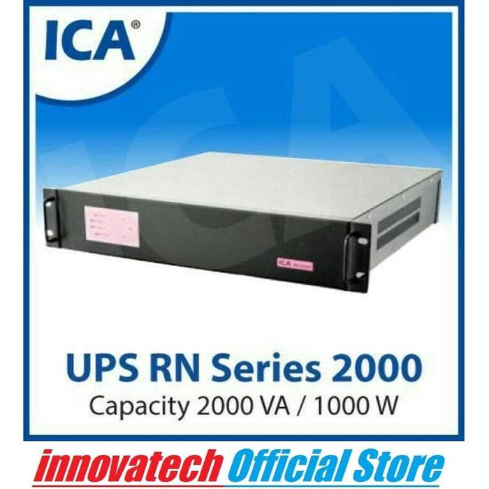Promo UPS ICA RN2000 RN 2000 2000VA 1000WATT RACKMOUNT SINEWAVE Cicil 0 ...