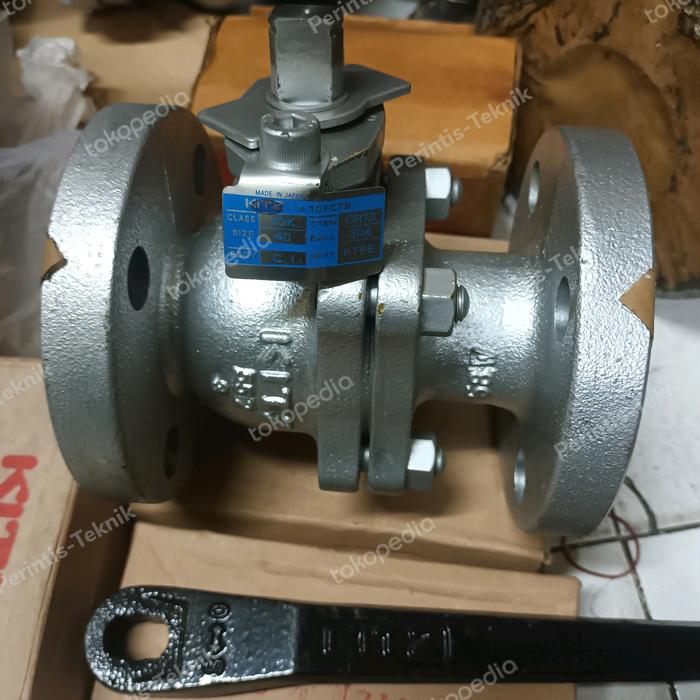 Jual BALL VALVE KITZ CAST IRON FLANGE JIS 10K 11/4" INCH - Jakarta Barat - putra mandiri03 ...