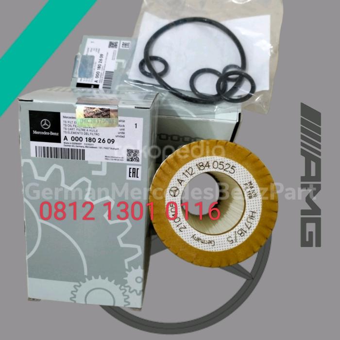 Jual Filter oli mercedes E200 e250 e300 w212 engine m272 m112 - Jakarta ...