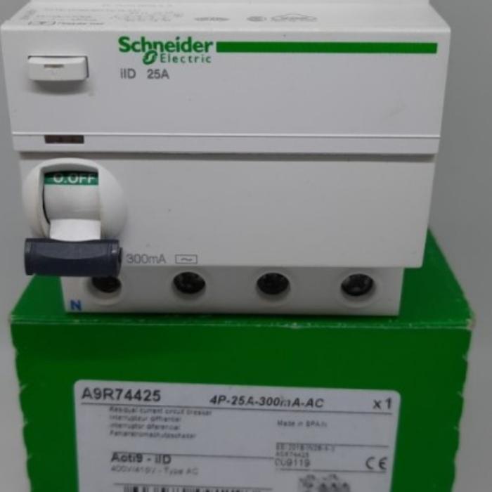 Jual RCCB/ELCB Acti9 iID 40A 3P+N 30lMA A9R71440 SCHNEIDER - Jakarta Pusat - sinar mutiara ...