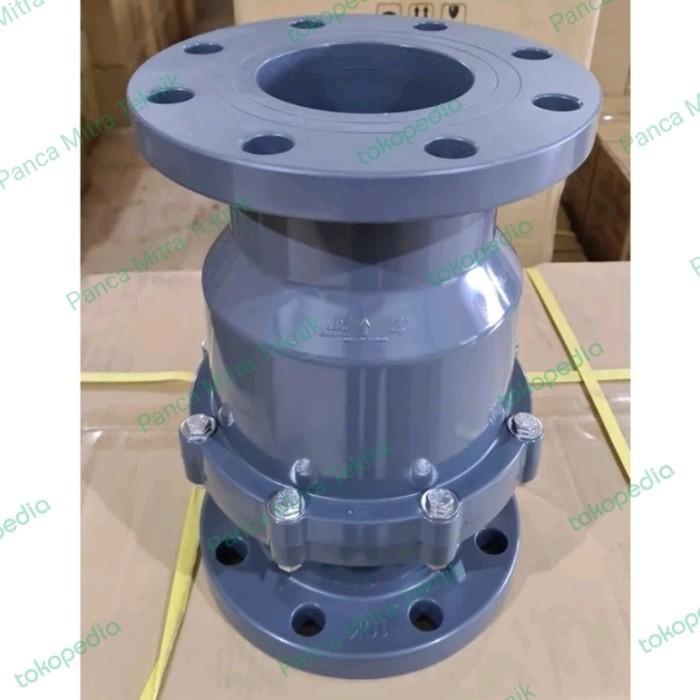 Jual 6" inch Swing Check Valve PVC Flange JIS 10K / DN150 - Jakarta ...