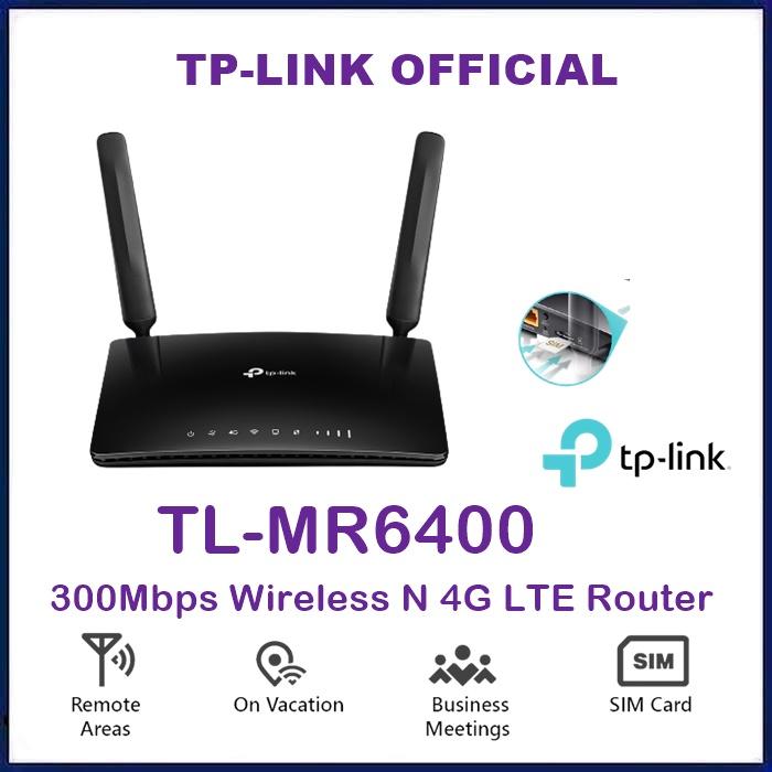 Jual TPLink TL-MR6400 Wireless N 4G LTE Router WiFi Modem MiFi TP-Link ...
