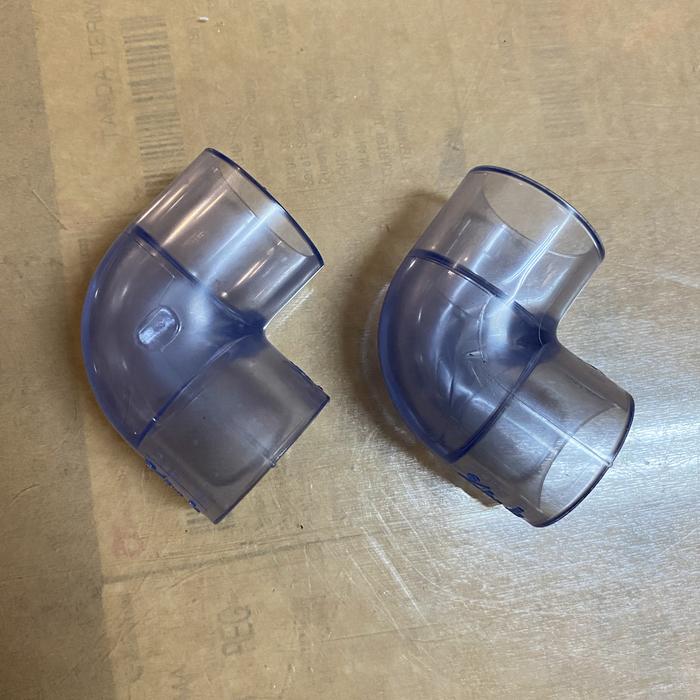 Jual Elbow / knee pvc clear / bening 1/2" inch - Jakarta Barat - Teknik ...