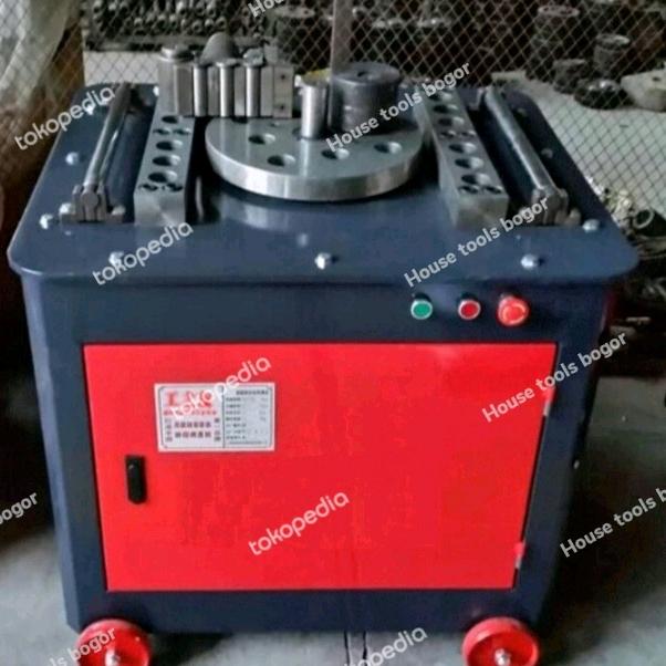 Jual mesin penekuk besi behel 40.mesin bending besi 40 mm.steel bar ...