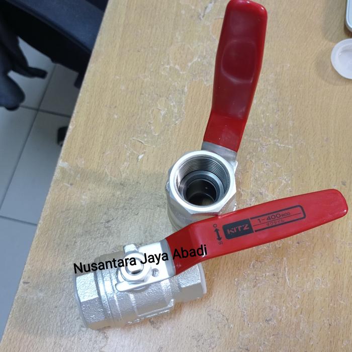 Jual Ball Valve Steam Ductile Iron KITZ Drat 2 " inchi DN 50 400 Wog - Jakarta Barat ...