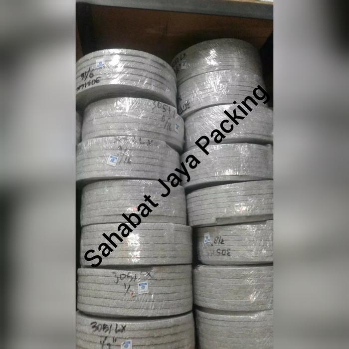 Jual Gland Packing Asbestos 10mm x 10mm / Remes Packing 10mm x 10mm ...