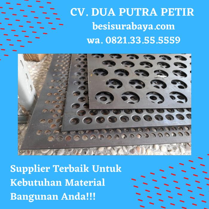 Jual Plat Berlubang Plat Perforated 1.8mm x 4ft x 8ft x 2mm x 4mm ...