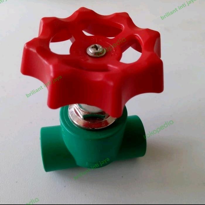 Jual Gate valve PPR 1/2" inch / stop kran valve ppr 20mm fitting pipa ppr - Jakarta Barat ...