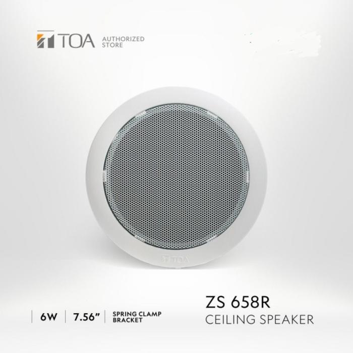 Jual Speaker Ceiling Toa ZS-658R | Bulat ZS658R 658 R bundar plafond langit - Kab. Cilacap ...
