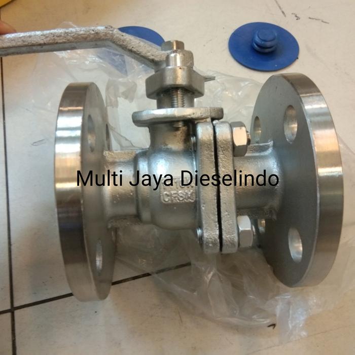 Jual Ball valve flange jis 10k stainless 316 2" inch DN 40 - Jakarta Barat - Multi Jaya ...