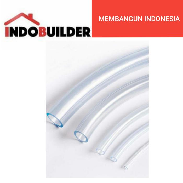 Jual SELANG AIR BENING 1/2 INCH 12 MM PER METER / SELANG CLEAR ...