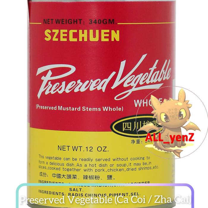 Jual Preserved Vegetable (Ca Coi / Zha Cai) 1 dus ( KHUSUS EXPEDISI ...