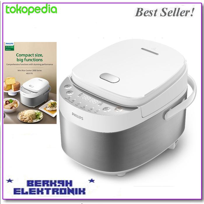 Jual NEW MEGIC COM PHILIPS HD3170/33 Mini Rice Cooker Digital 0,8L ...