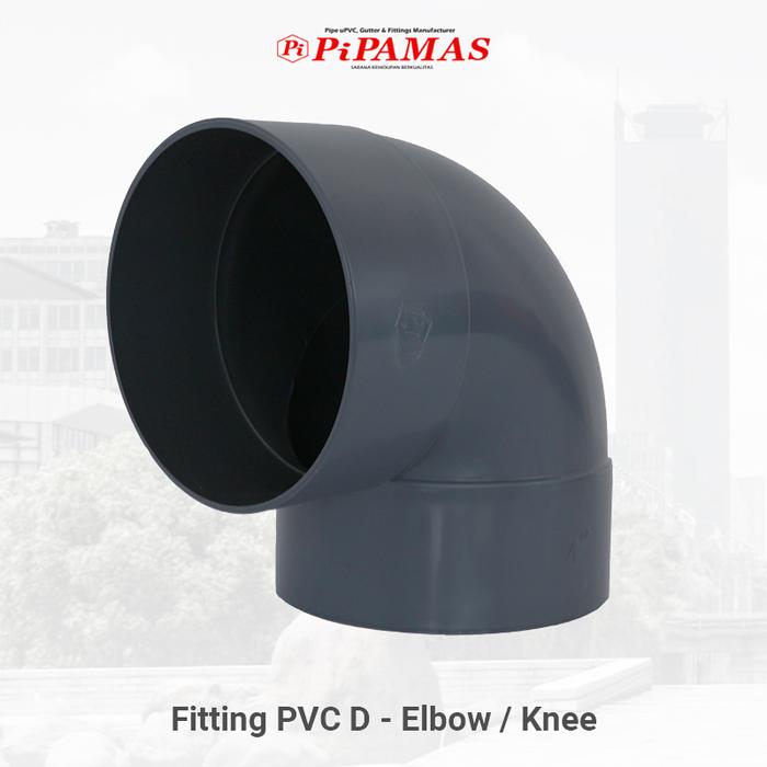 Jual Elbow Knee 90 D 4 Inch Pipamas Fitting Pipa PVC Keni - Kab ...