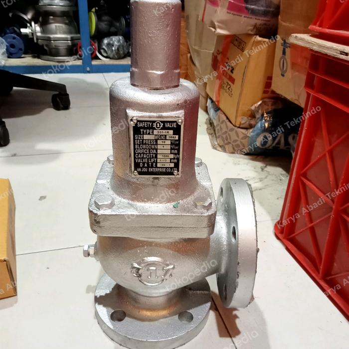 Jual Safety Valve 4" Inch / DN100 / 317 Jis 10k Flange 4" inch ...