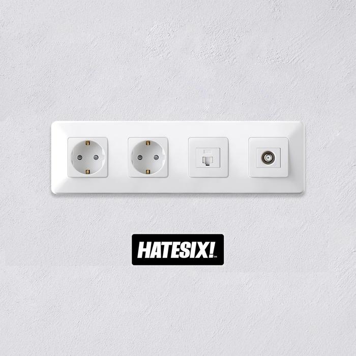 Jual Sticker Decal Colokan Terminal listrik Prank hatesix - 1 - Jakarta ...