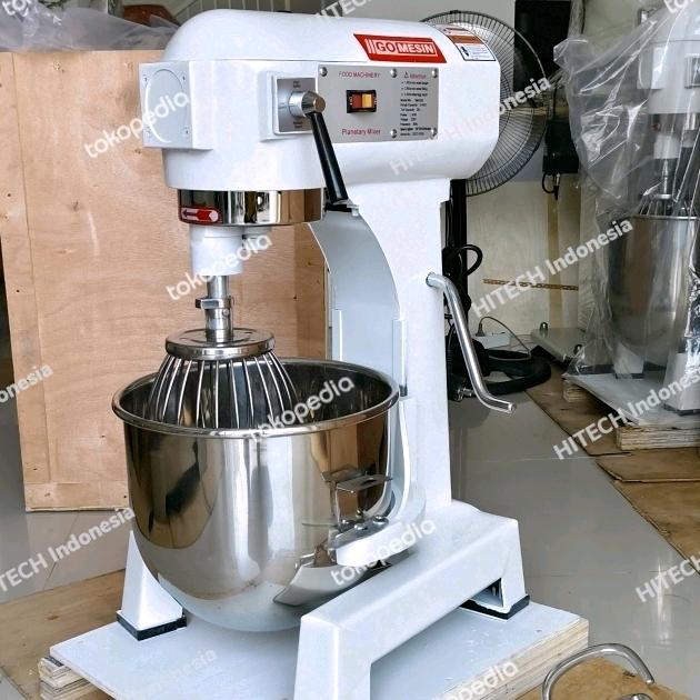 Jual Planetary Mixer GOMESIN 20 Liter GM-B20 Mixer Roti Kue 20L B-20 ...