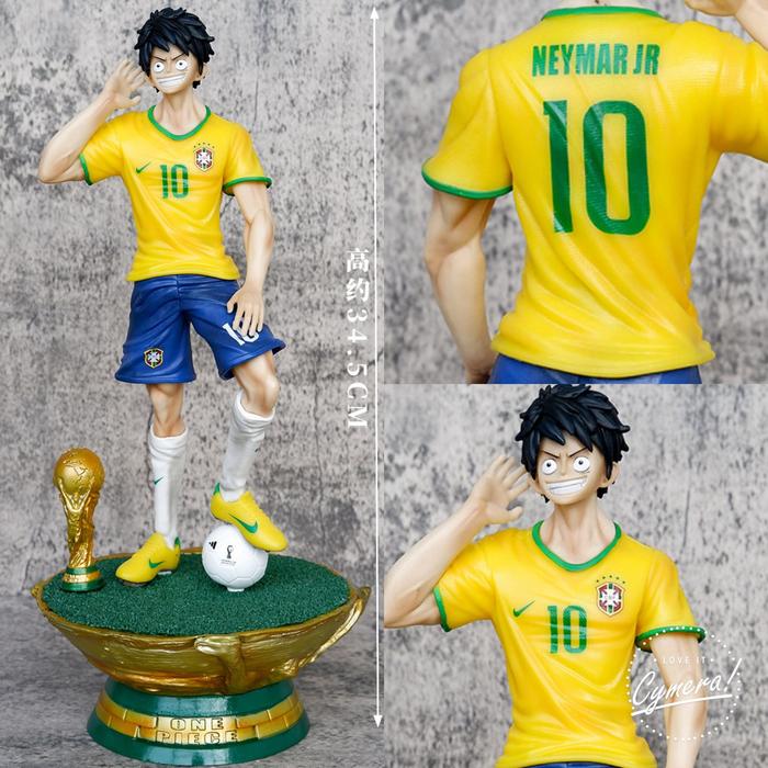 Jual Action Figure One Piece Luffy Zoro Ace Sanji World Cup Cosplay ...