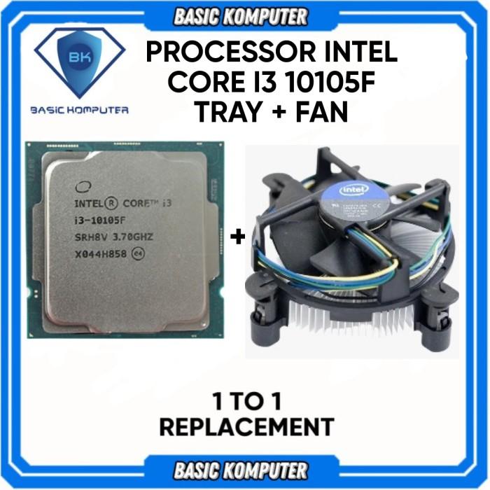 Jual PROCESSOR INTEL CORE I3 10105F 3.70 GHZ SOCKET 1200 Tray + Fan - Jakarta Pusat - BASIC ...