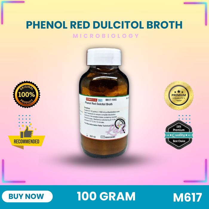 Jual Phenol Red Dulcitol Broth - Media Mikrobiologi, 100 Gram - Kab ...