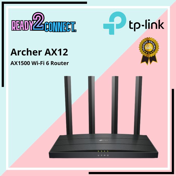 Jual TP-LINK Archer AX12 AX1500 WiFi6 Gigabit Router - Jakarta Pusat ...