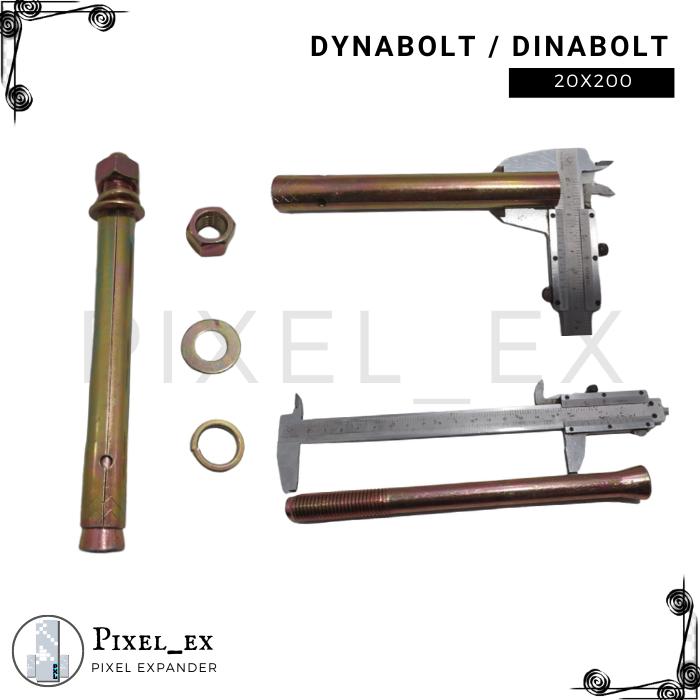 Jual Dinabolt Dynabolt M8 M10 M12 M14 M16 M20 8x60 s/d 20x180 Expander ...