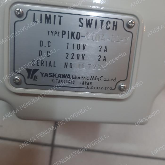 Jual YASKAWA PIKO-110A-D1-Y LIMIT SWITCH YASKAWA - Jakarta Barat ...