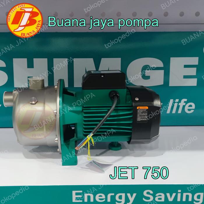 Jual POMPA AIR TRANSFER PUMP STAINLESS SHIMGE JET 250 370 550 750 G1 ...