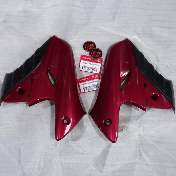 Jual Kuping kupingan sayap shroud tangki ori tiger revo set merah marun ...