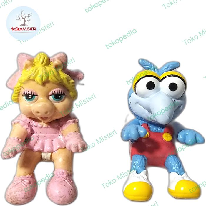 Jual Great Gonzo Miss Piggy Pig Muppet Babies Sesame Street Baby 1986 ...