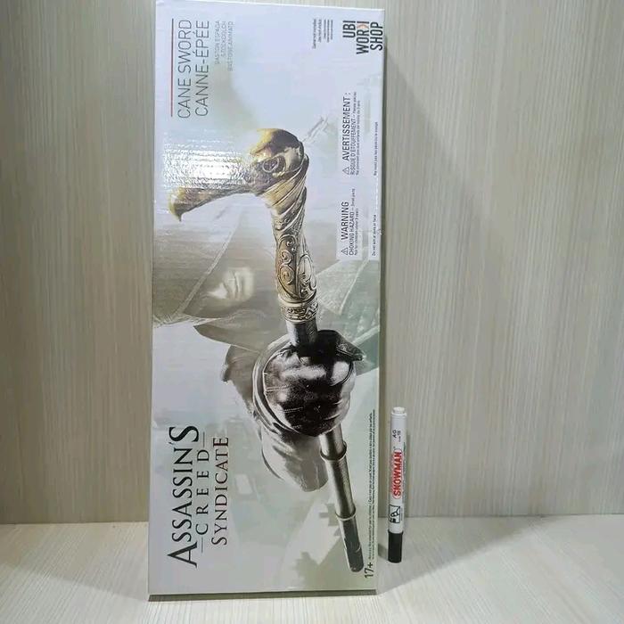 Jual Mainan props cosplay Cane sword Canne assassins creed syndicate ...
