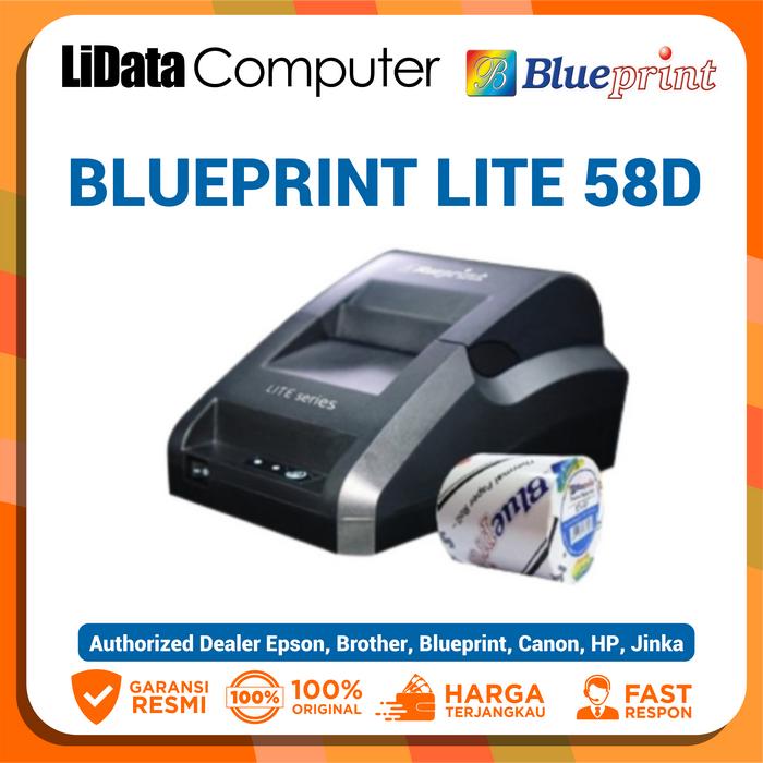 Jual BLUEPRINT LITE - Lite 58D Desktop Thermal Printer Bluetooth+USB+RJ11 - Kota Samarinda ...
