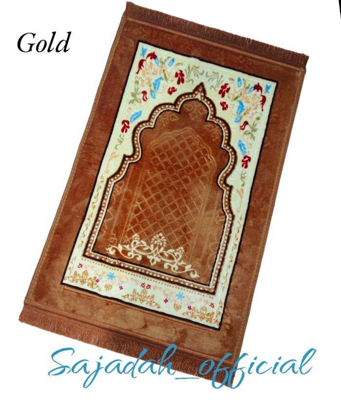 Jual Sajadah Turki Turkey Tebal Bahan Premium Lembut Nyaman Empuk ...