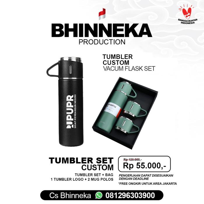 Jual Tumbler Set Logo Custom + Bag - Jakarta Barat - Bhinneka ...