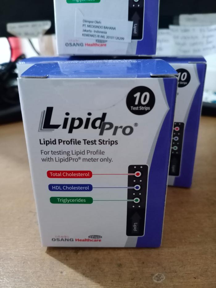 Jual Lipidpro Strip/Test Strip Lipid Pro - Kota Medan - Davinci ...