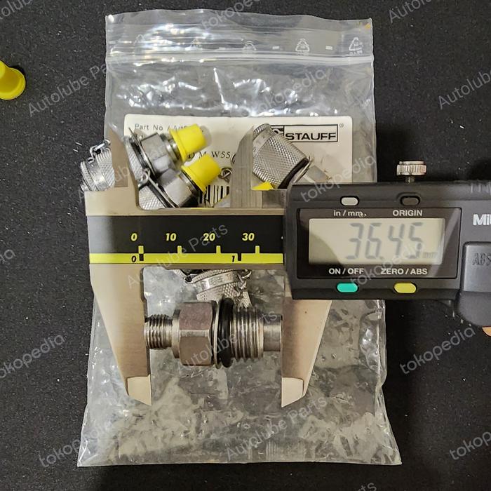 Jual STAUFF PRESSURE TEST POINT COUPLING SMK20 G1/8-PC C6F 1/8" BSPP ...