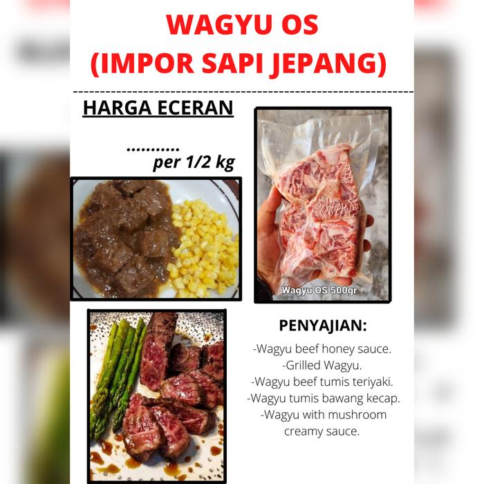 Jual DAGING WAGYU MESS OS - STEAK BEEF WAGYU MESS MELTIQUE - Kab ...