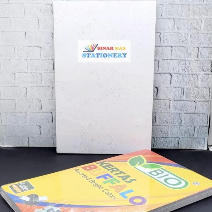 Jual Kertas Cover Buffalo SKL F4 / Kertas Sampul Jilid Buffalo Bio (1 ...