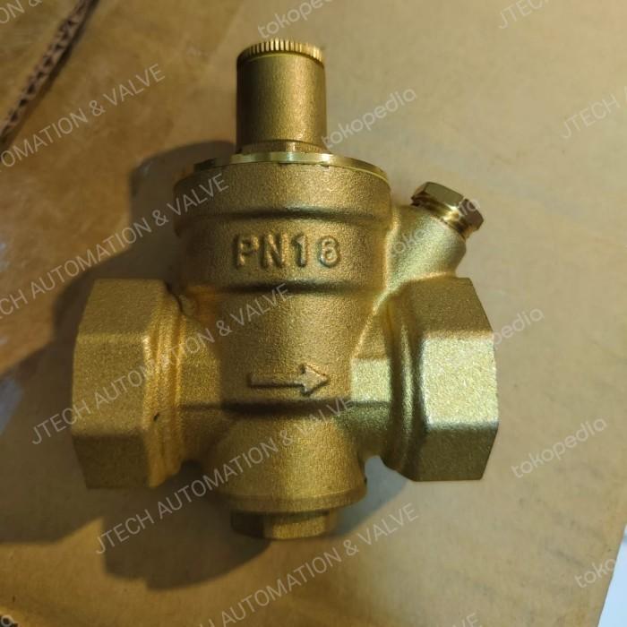 Jual PRV Pressure Reducing Valve Kuningan / brass drat 1 1/2" inch DN40 ...