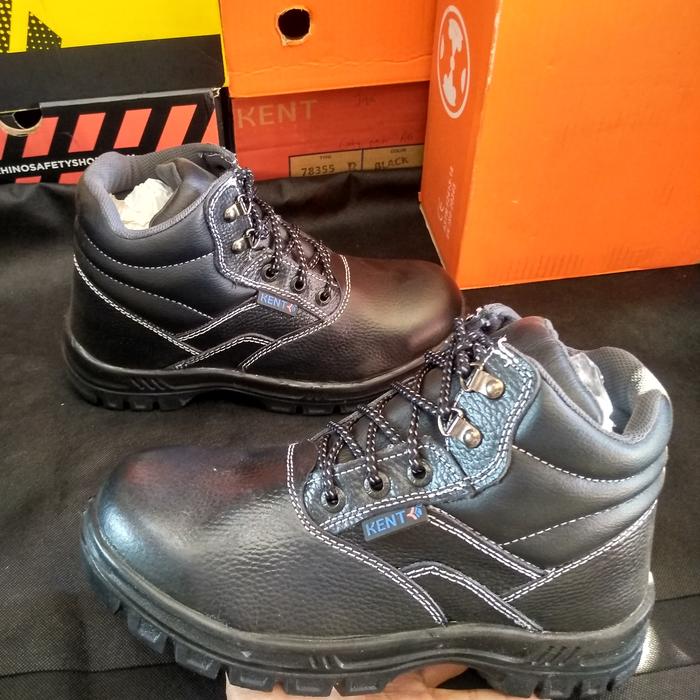Jual Safety Shoes Kerja Proyek Darat Laut Udara KENT 100%ORIGINAL SEMI ...