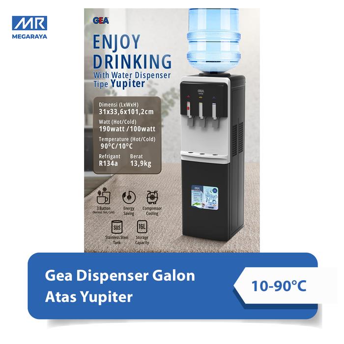 Jual Gea Dispenser Air Galon Atas Yupiter - Kota Bandung - Megaraya ...