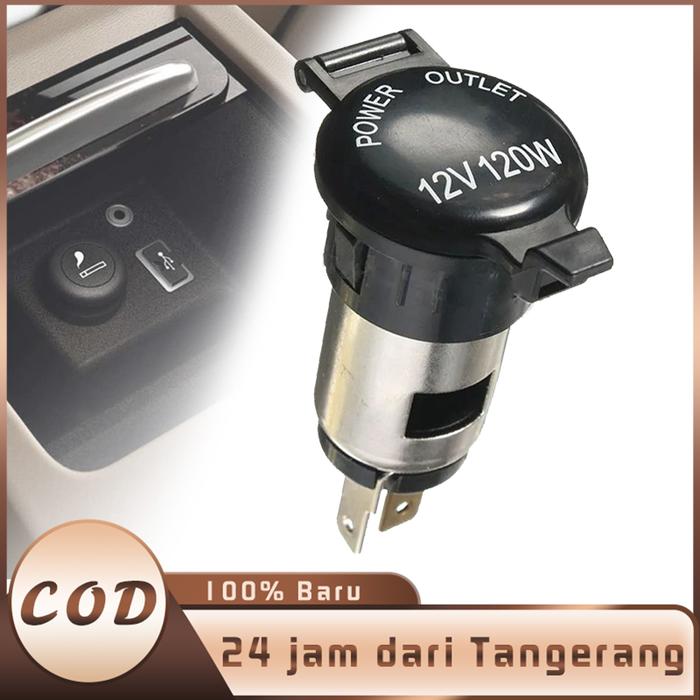 Jual Socket Colokan Lighter Power Outlet 12v Soket Ligther Carger Plug ...