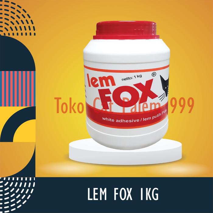 Jual Lem Fox Putih 1 KG / Lem Kayu Putih Fox / Lem Putih / Lem ...