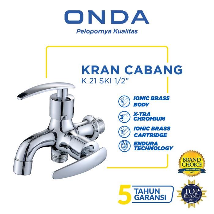 Jual ONDA K 21 SKI ORIGINAL Kran Cabang Shower Kuningan tebal dan bergarans - Jakarta Barat ...
