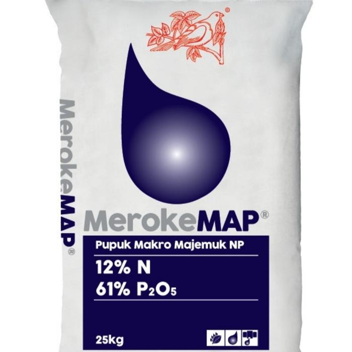 Jual PUPUK MEROKE MAP 25 KG. ORIGINAL KEMASAN PABRIK - Jakarta Barat ...