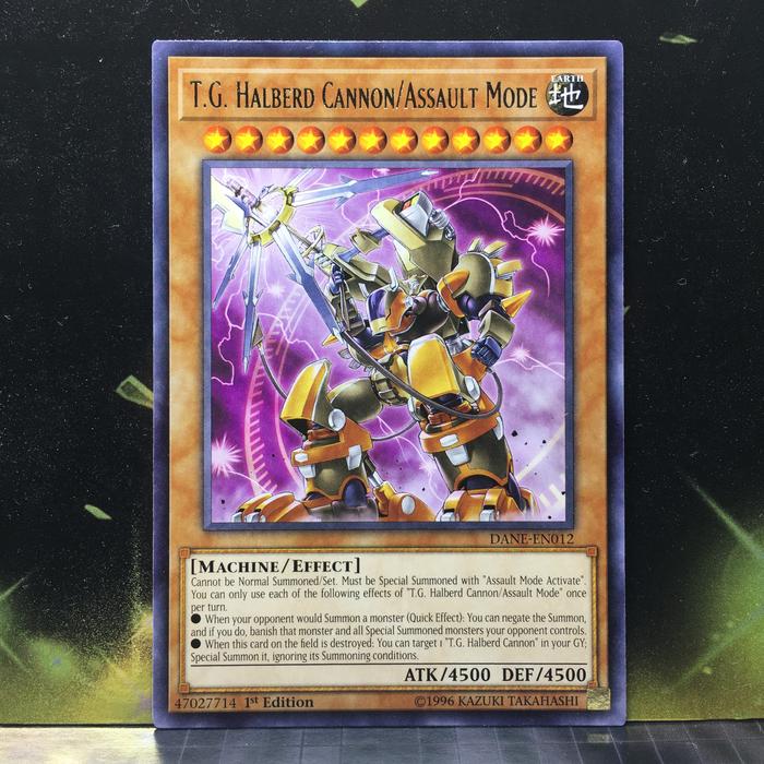 Jual Yugioh T.G. Halberd Cannon/Assault Mode - DANE rare - Jakarta ...